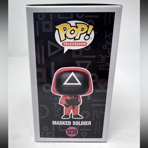 Funko | Toys | Nib Funko Pop Squid Game Season Circle Masked Soldier ...